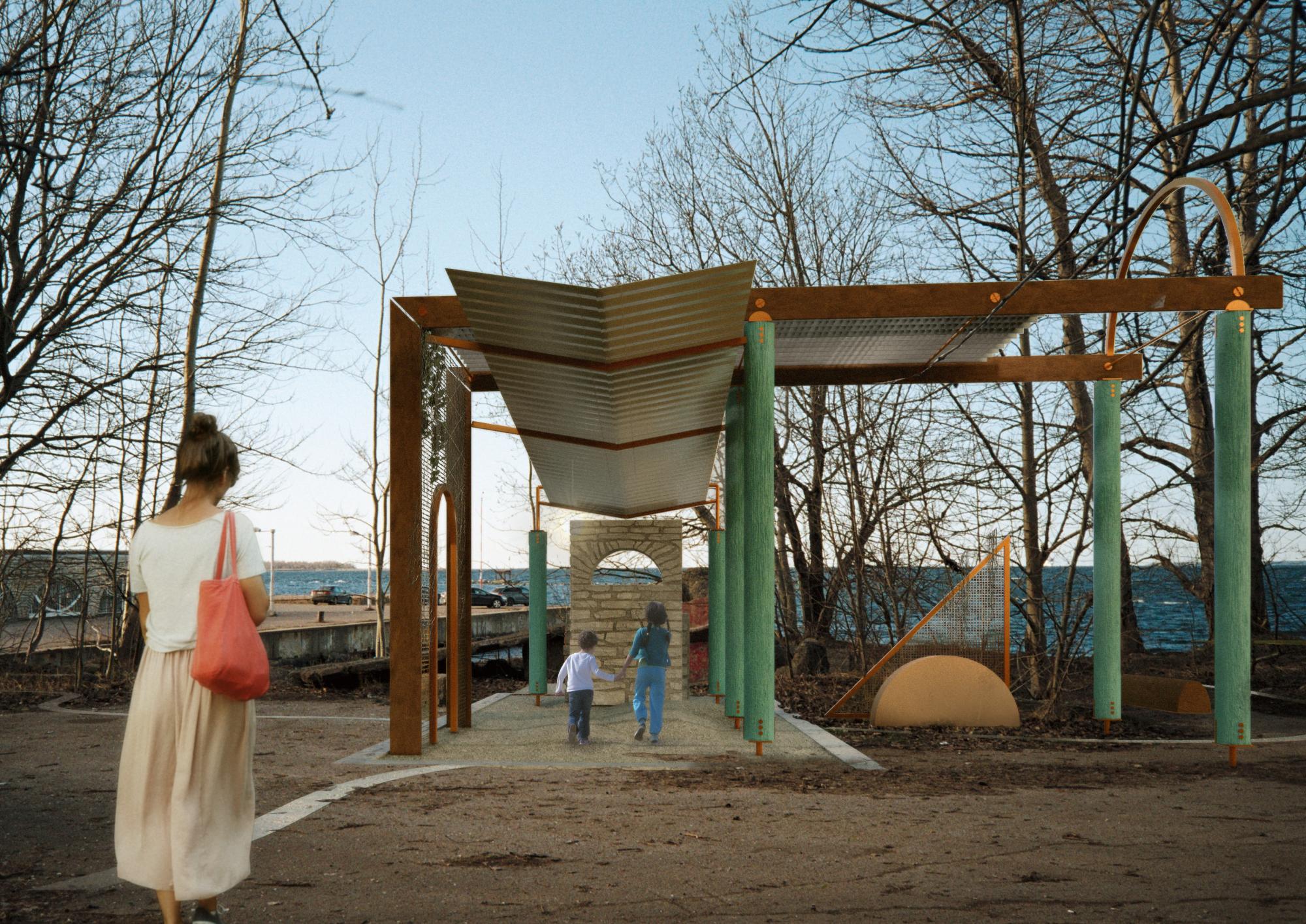 Mariann Drell võitis „Rohejälje” installatsioonivõistluse — Eesti Kunstiakadeemia